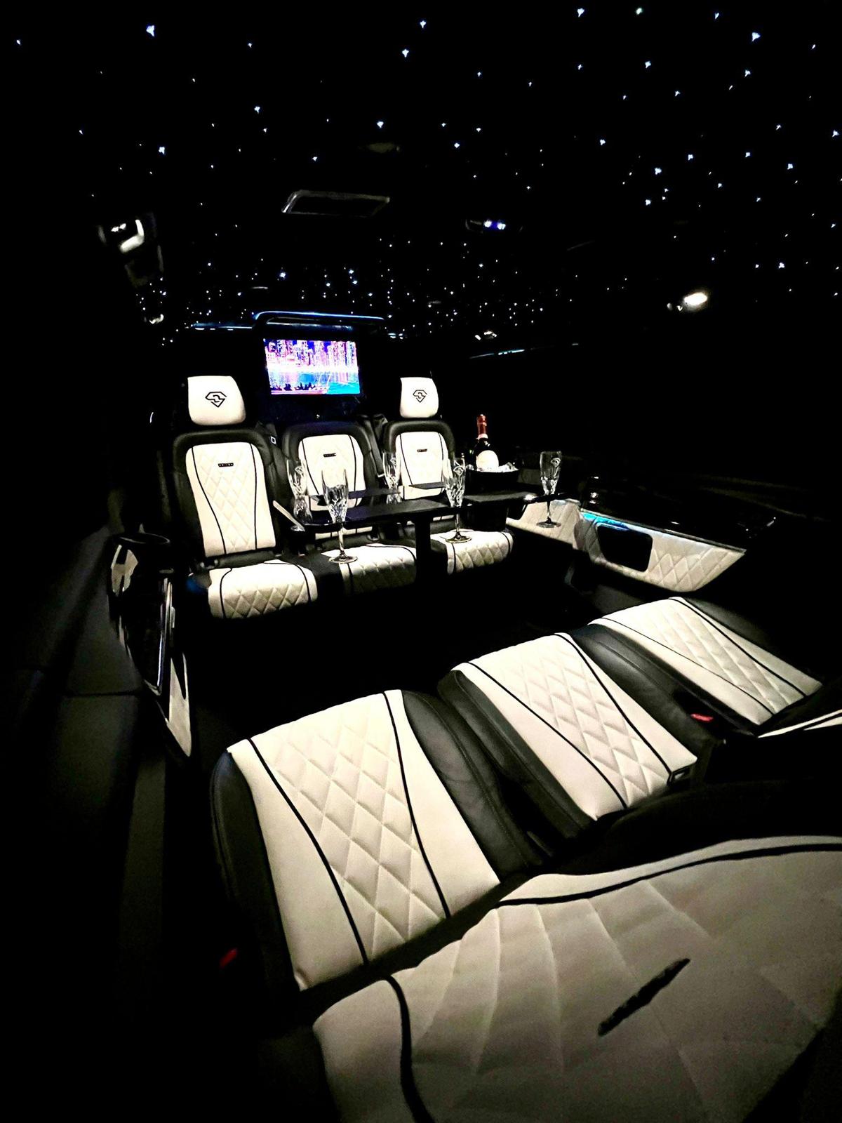 Ultimate Guide to Mercedes V-Class Features for Luxury Limo Rides